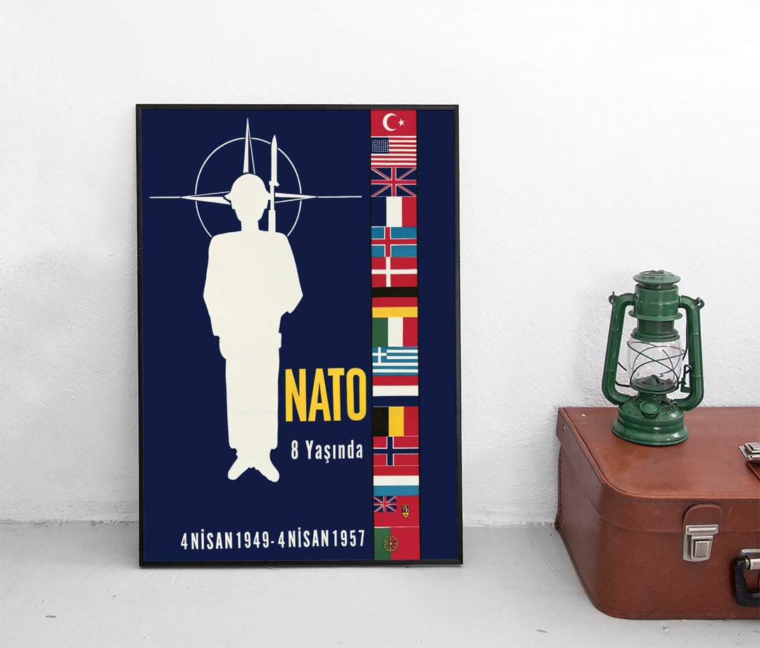 Turkish NATO Poster "8 Years" Print Military Army Propaganda - Etsy