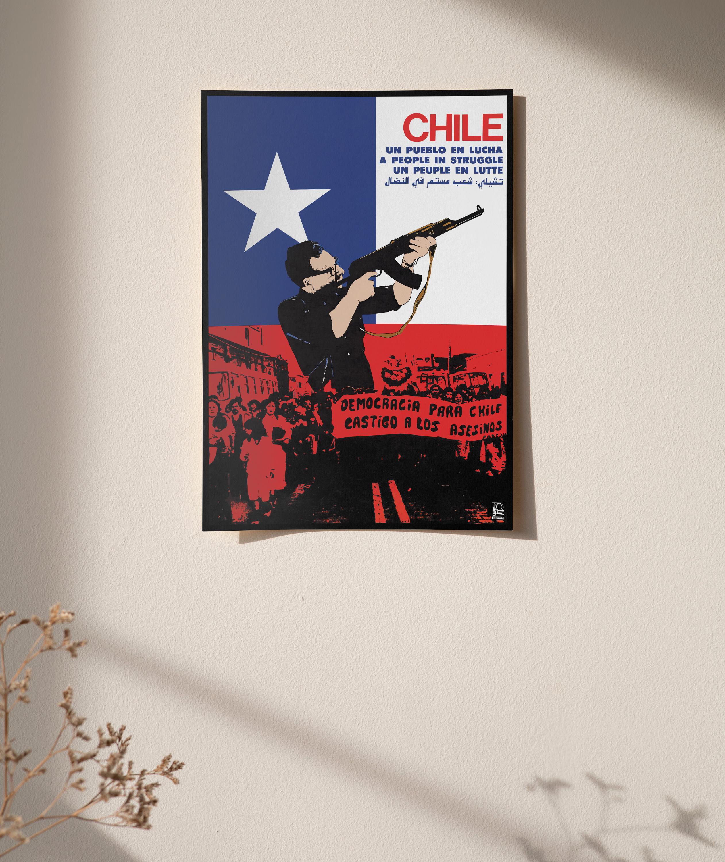 OSPAAAL Poster "chile: A People in Struggle" - Etsy