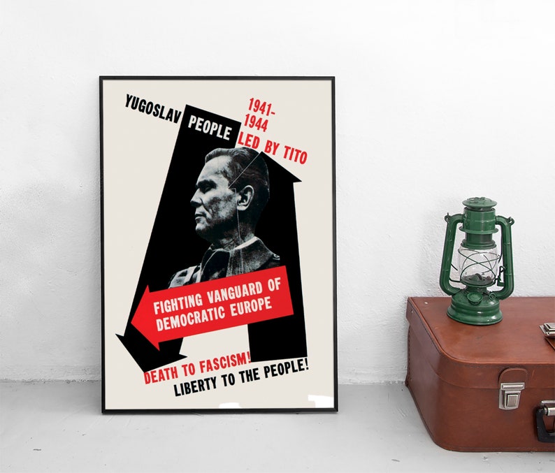 Serbia / Yugoslavia / Josip Broz Tito / Propaganda Posters - Etsy