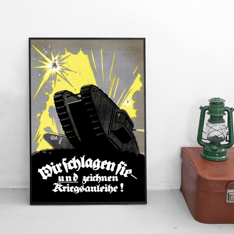 Deutsche panzer poster - Etsy.de