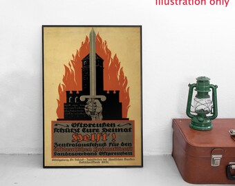 East German Propaganda Poster - Etsy