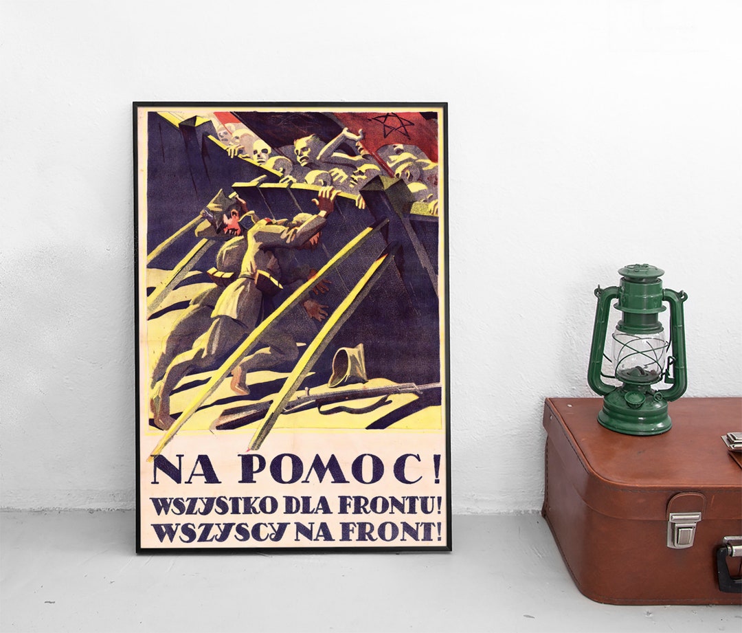 Poland: Propaganda Polish-soviet War 1920s "everything for the Front ...