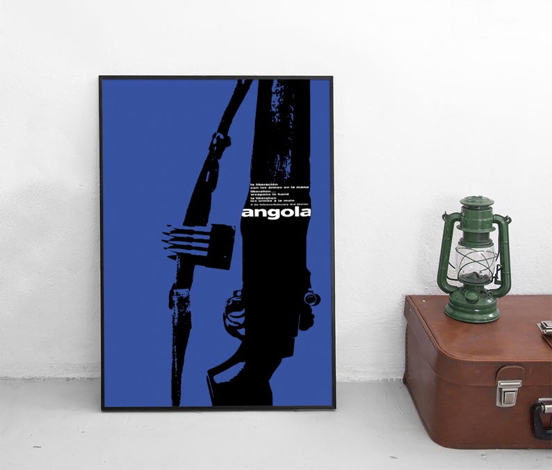 1970s African Propaganda Poster Angola "liberation!" - Etsy