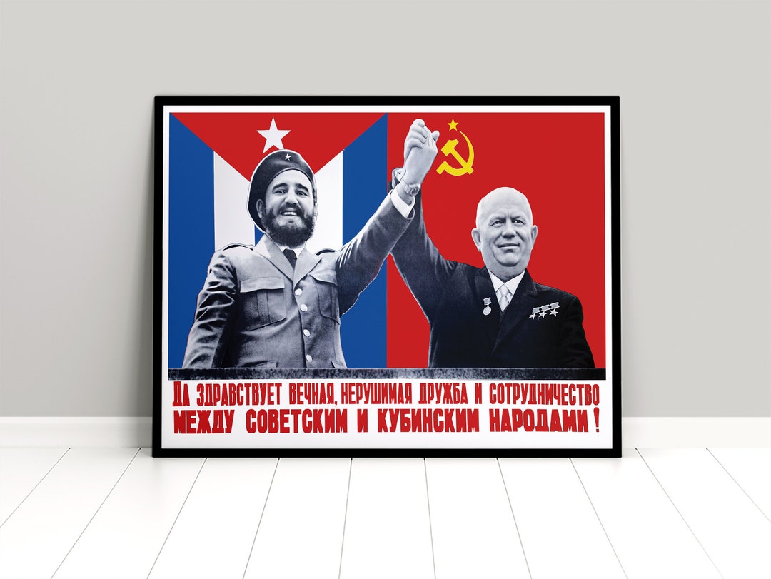 Propaganda Poster "long Live the Unending, Unbreakable Friendship and ...