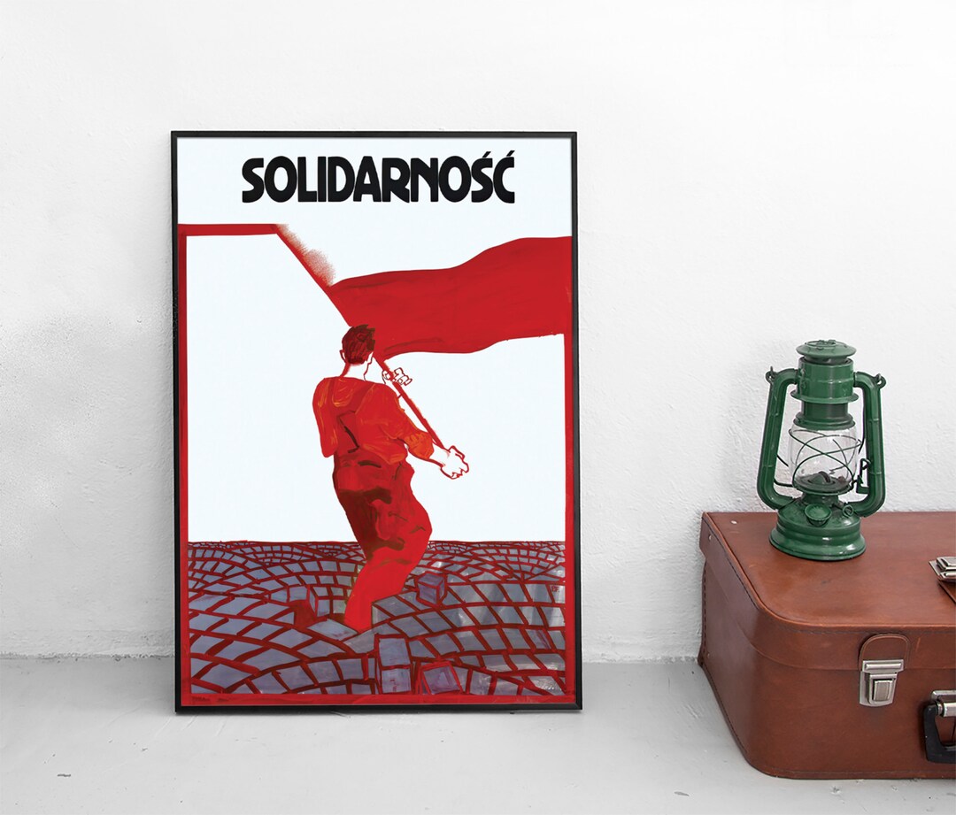Poster Poland "solidarność" - Etsy