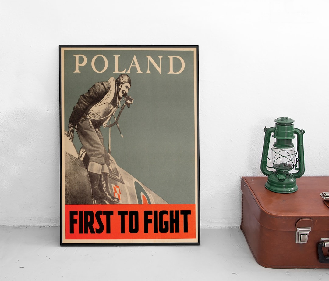 Poland First to Fight WWII Poster: British Royal Air Force Print - Etsy