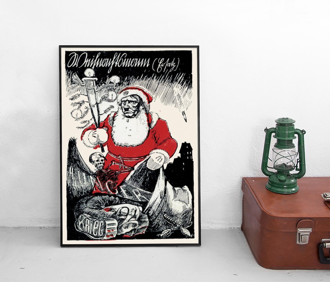 Poster "hitler is Bringing War, Hunger and Destruction" Soviet ...