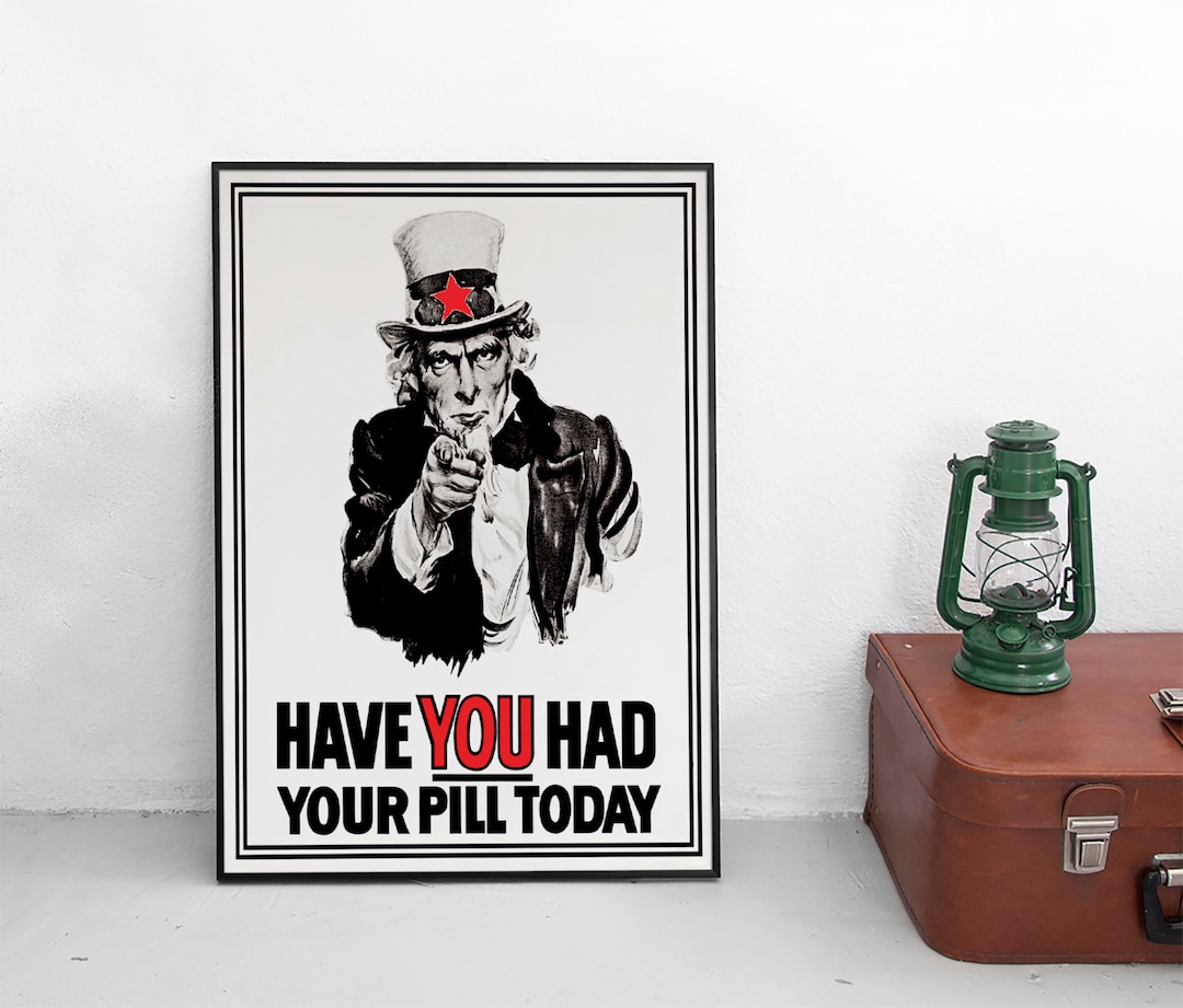 Political Poster Birth Control Uncle Sam Election Politics Socialism ...