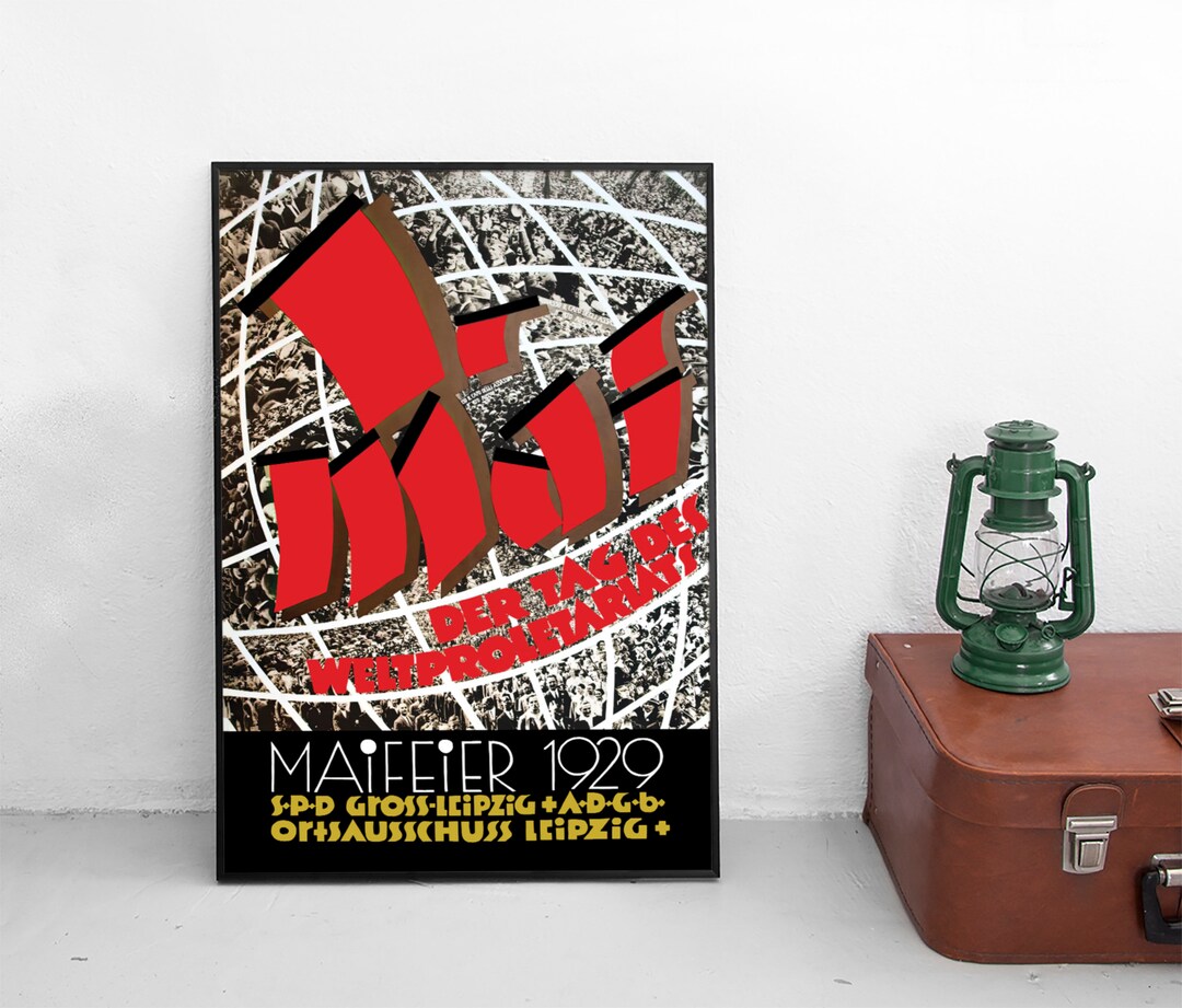 Election Poster 1929 "may Day 1929. the Day of the World Proletariat ...