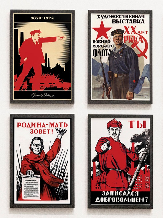 Russian Revolution Propaganda Posters