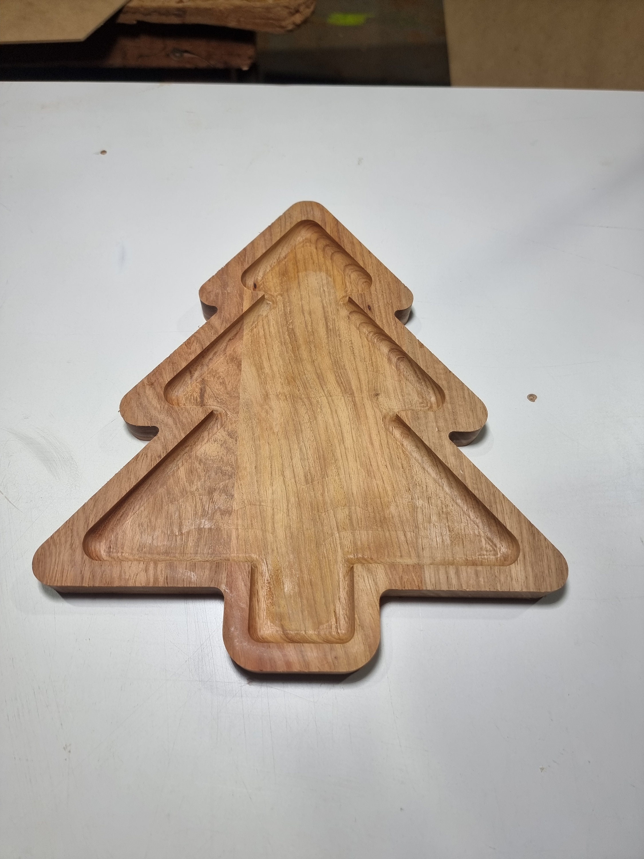 Christmas Simple Tree Tray / Serving Board / Charcuterie Board - Etsy
