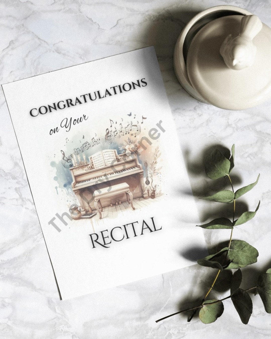 Piano Recital Congratulations Greeting Card - Etsy