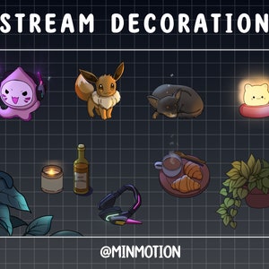 Animated Stream Decoration Game Room / Cozy Game Room Overlay / Cozy ...