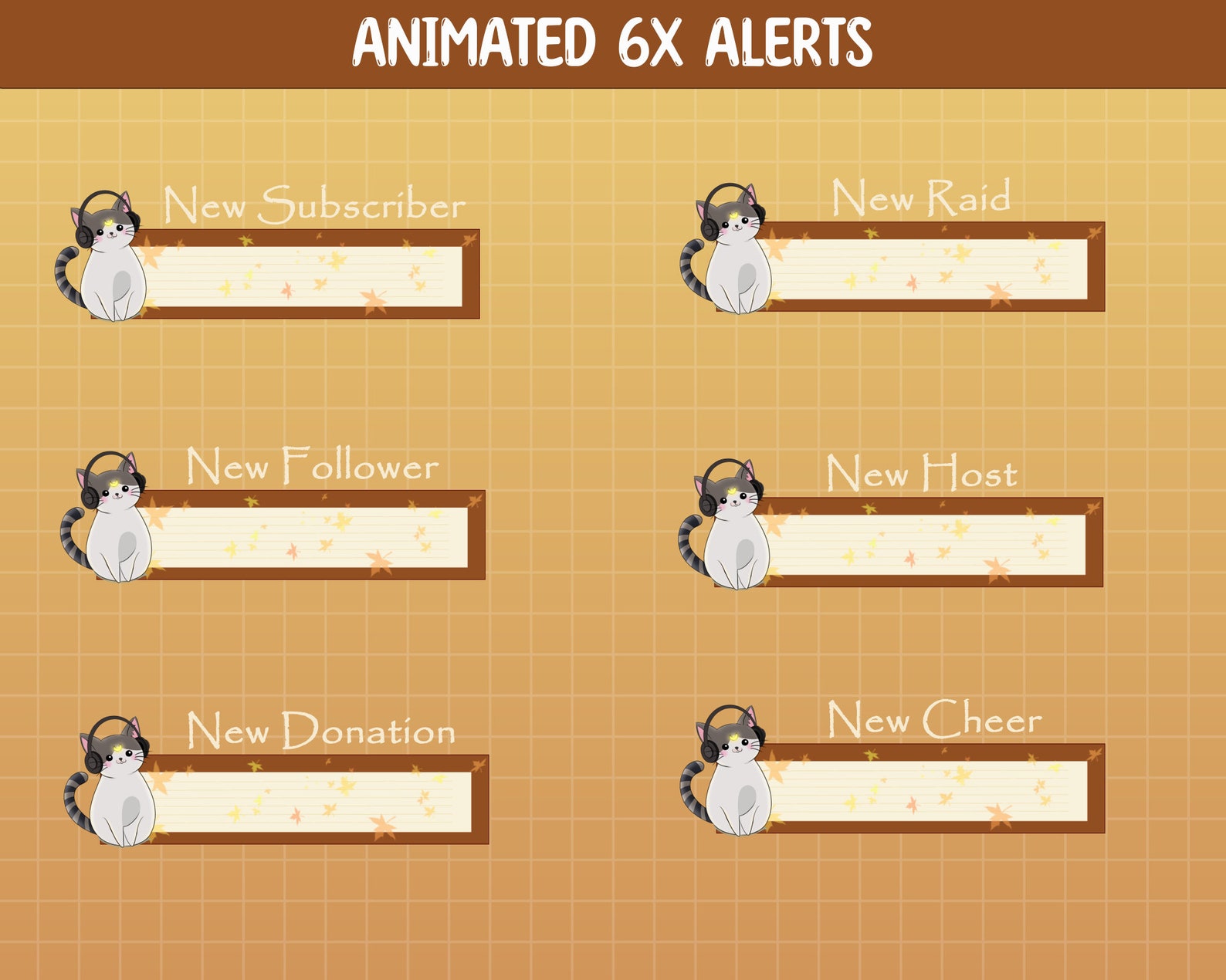 FULL ANIMATED Twitch Stream Package / Autumn Cozy Falls Season - Etsy