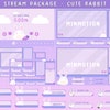 FULL ANIMATED Tabby Cat Twitch Stream Package/ Celestial Night Overlays ...
