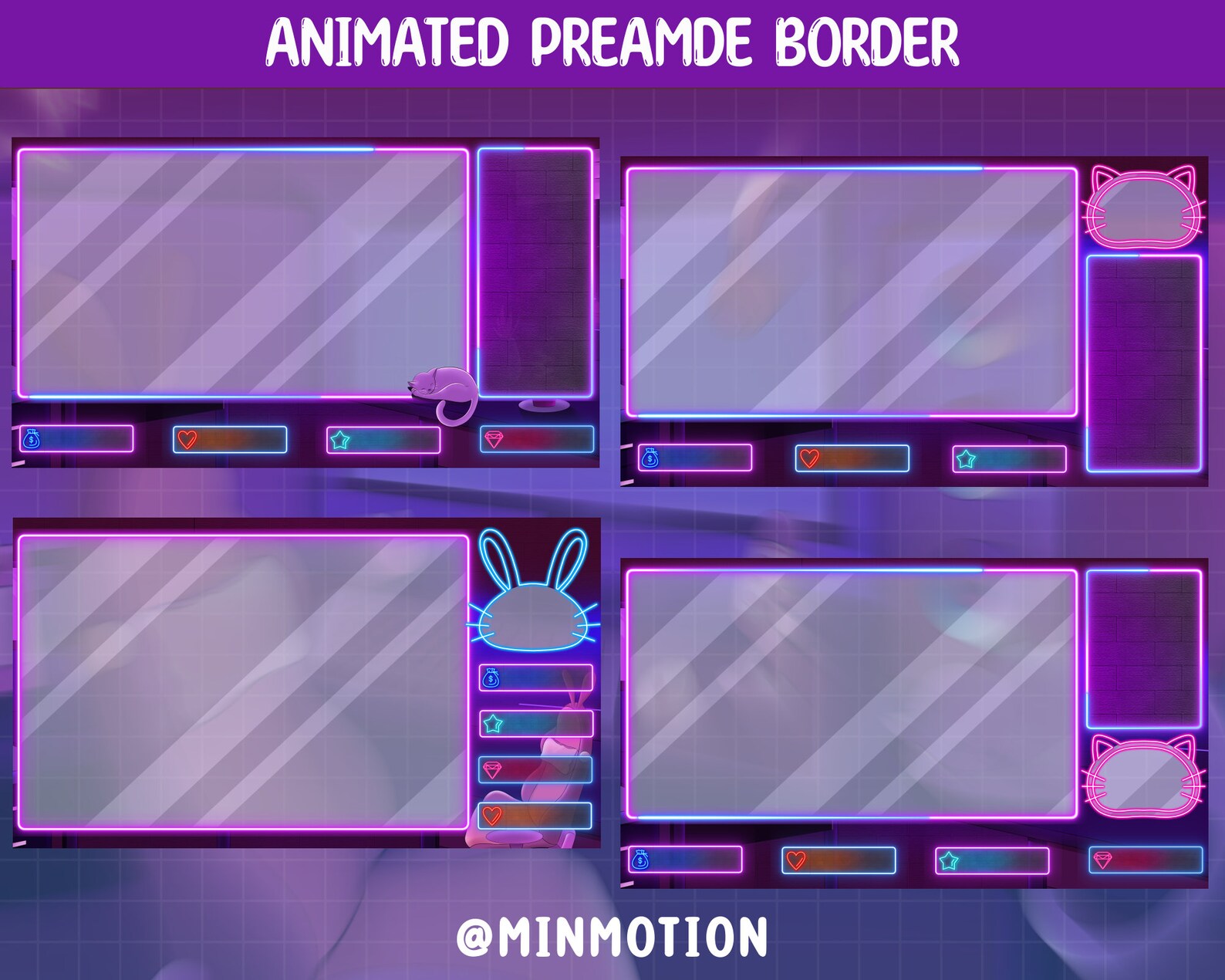 Animated Twitch Stream Package / Cozy Gaming Room / Lo-fi - Etsy