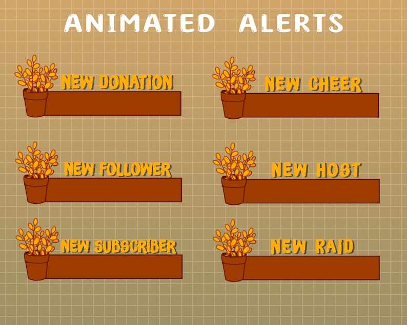 FULL ANIMATED Twitch Stream Package / Autumn Cozy Falls Season - Etsy