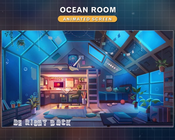 Aesthetic Ocean Seaside Dreamer Badge Set Beach Lover Summer Cute Twitch Sub / Bit Badges ...