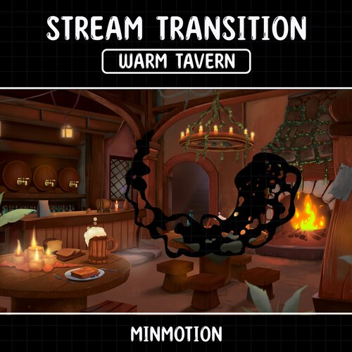 2x Animated Warm Tavernstream Transition / Medieval Fantasy - Etsy