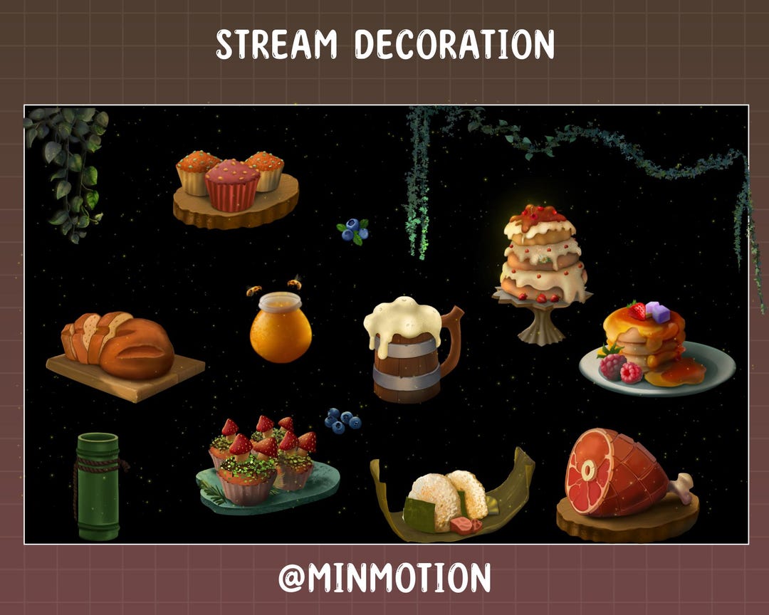 Animated Decoration Cozy Kitchen Twitch Stream / Medieval Fantasy ...