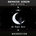 FULL ANIMATED Black Cat Twitch Stream Package/ Celestial Night Overlays ...