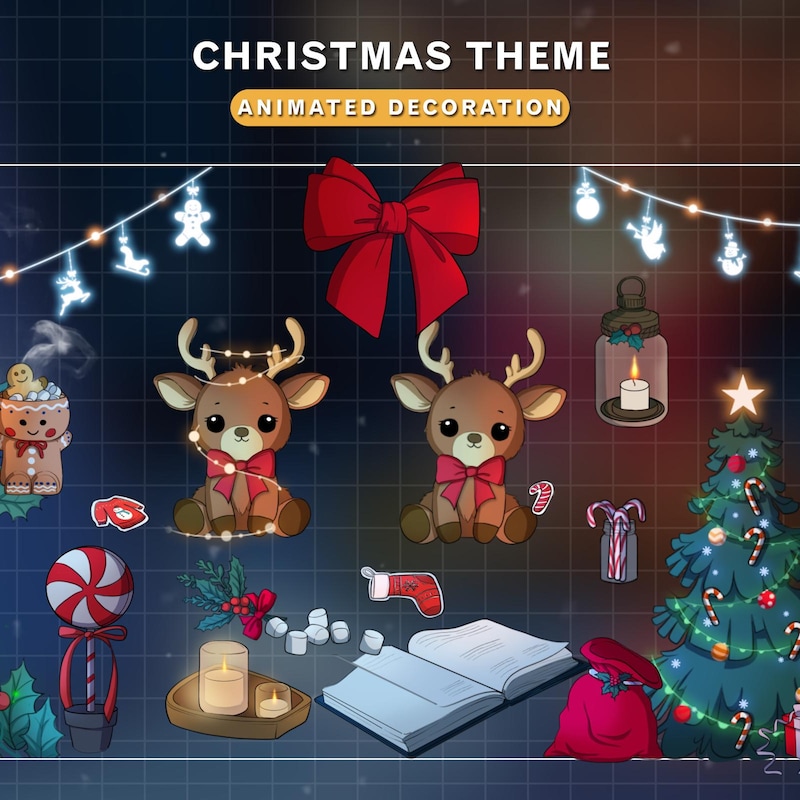 Twitch Overlay Bar Theme - Etsy