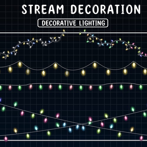 6x Animated Stream Decoration Christmas Lights String / Party - Etsy