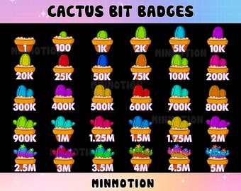 30x Controller Joystic Neon Twitch Tier Bit Badges/ Complete - Etsy