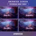 Animated Mysterious Night Forest Twitch Stream Screen / Mesmerizing ...