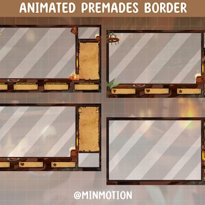 Animated Warm Tavern Twitch Stream Full Package / Medieval Fantasy ...