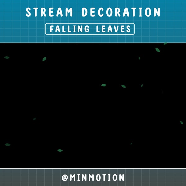 Animated Overlay Falling Leaves - Etsy