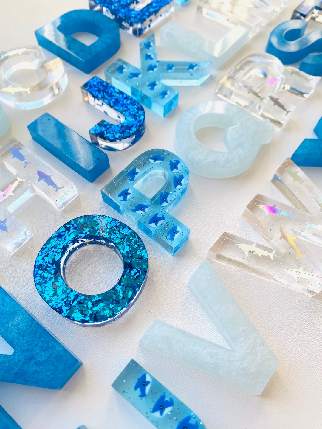 Shark Alphabet Set - Etsy