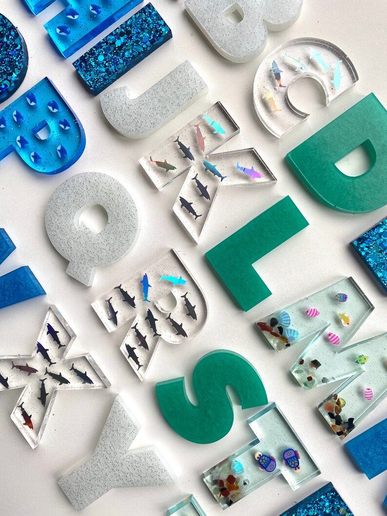 Ocean Alphabet Set - Etsy