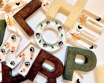 Woodland Animals Alphabet Printable Classroom or Bedroom Wall Decor PNG ...