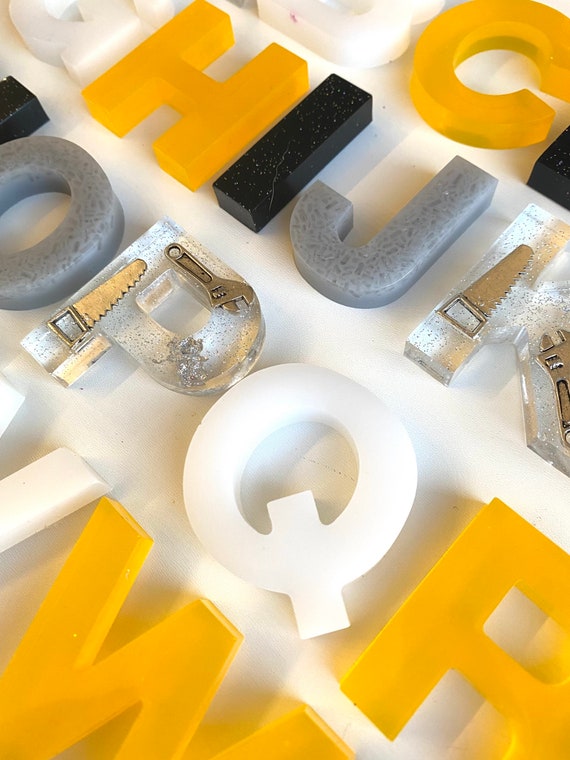 Construction Themed Alphabet Letters | Etsy