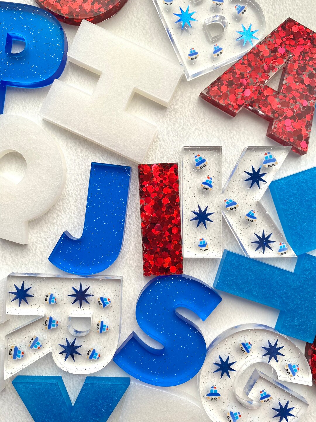 Police Car Alphabet Set - Etsy