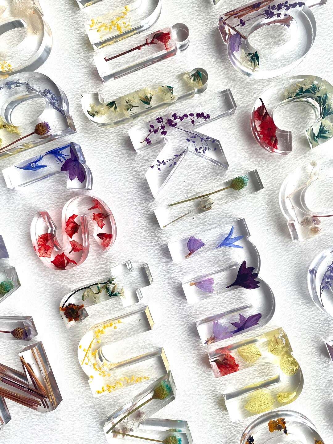 Flower: Alphabet Letters - Etsy