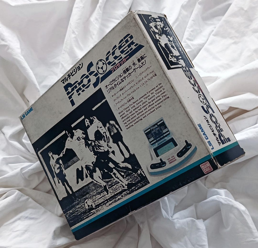 BANDAI LSI Game, "pro Soccer", Complete in Box, Lsi Portable Game ...