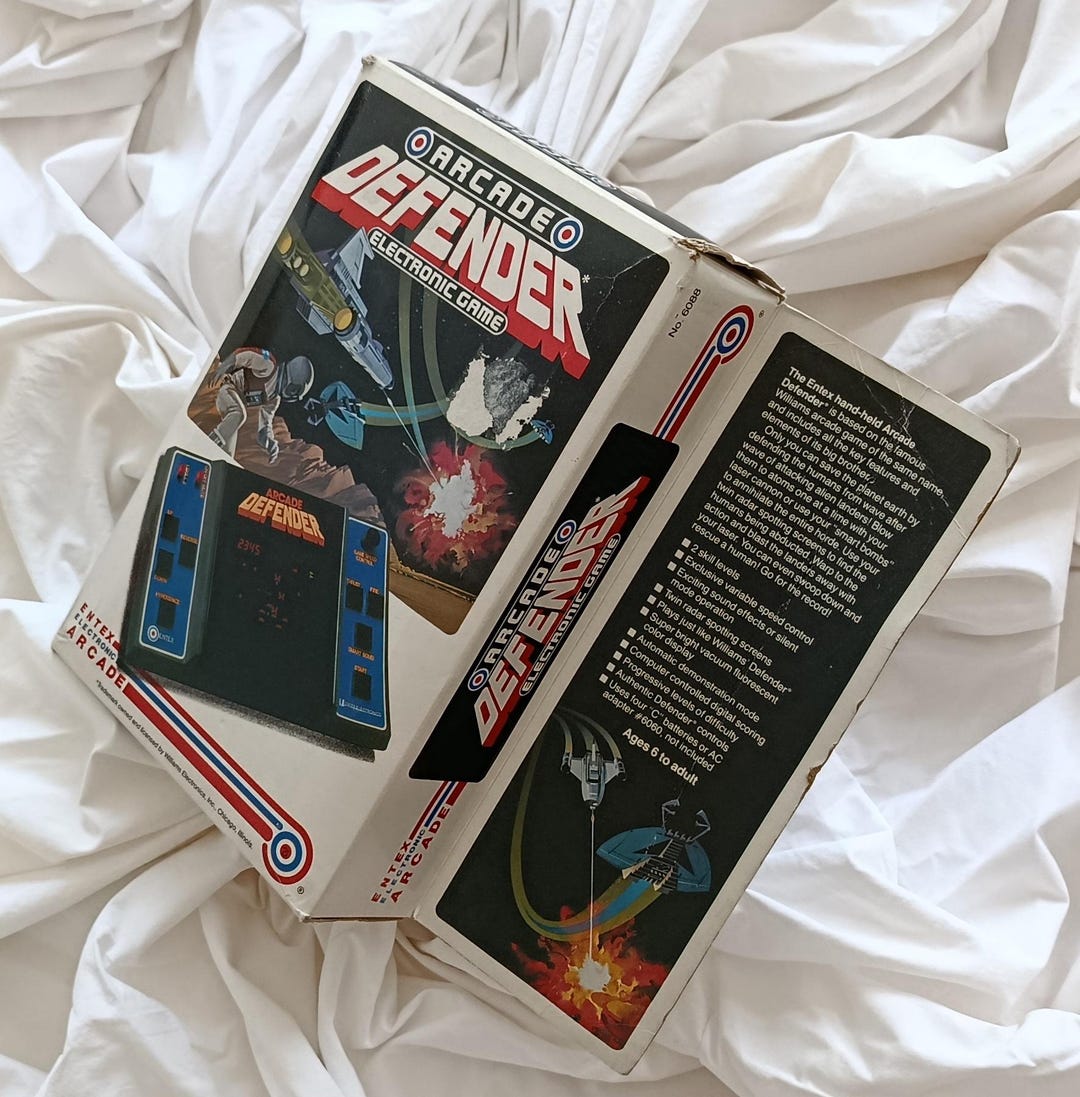 ENTEX, "arcade Defender", Tabletop Vfd Game, Arcade Game Port, Handheld ...