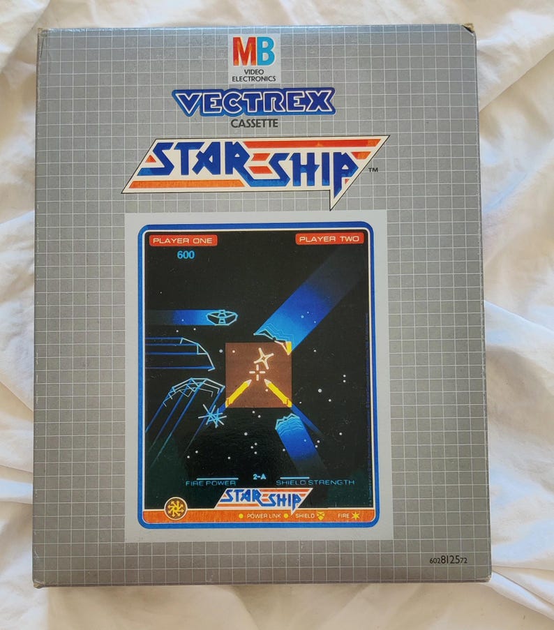 MB Vectrex Gamea, "star Ship", "harmageddon", Boxed Complete With ...