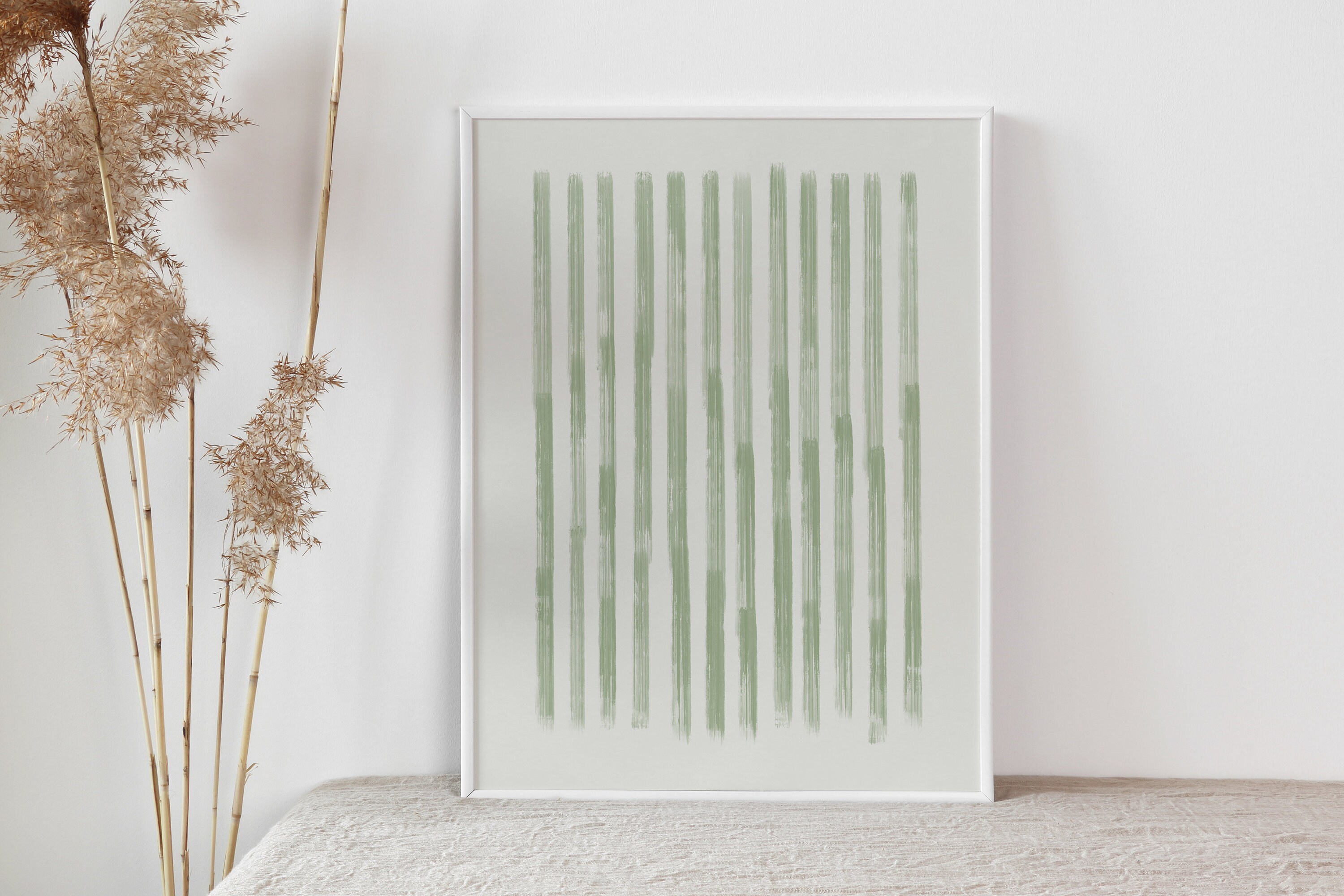 Set of 7 Islamic Posters in Sage Green Digital Download, Islam Digital ...