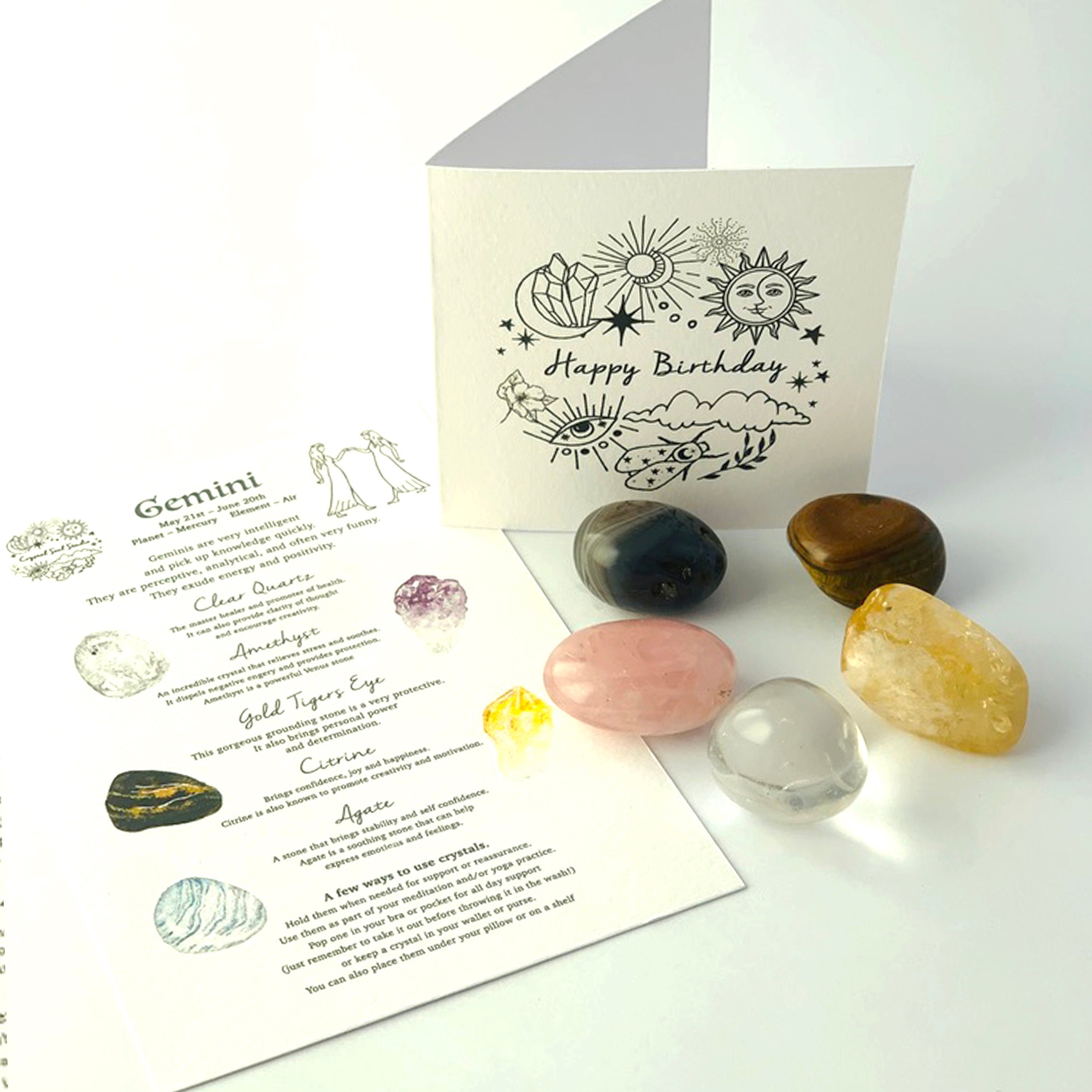 Crystals for a Gemini, Gemini Crystal Set,reiki. Chakra Crystals ...