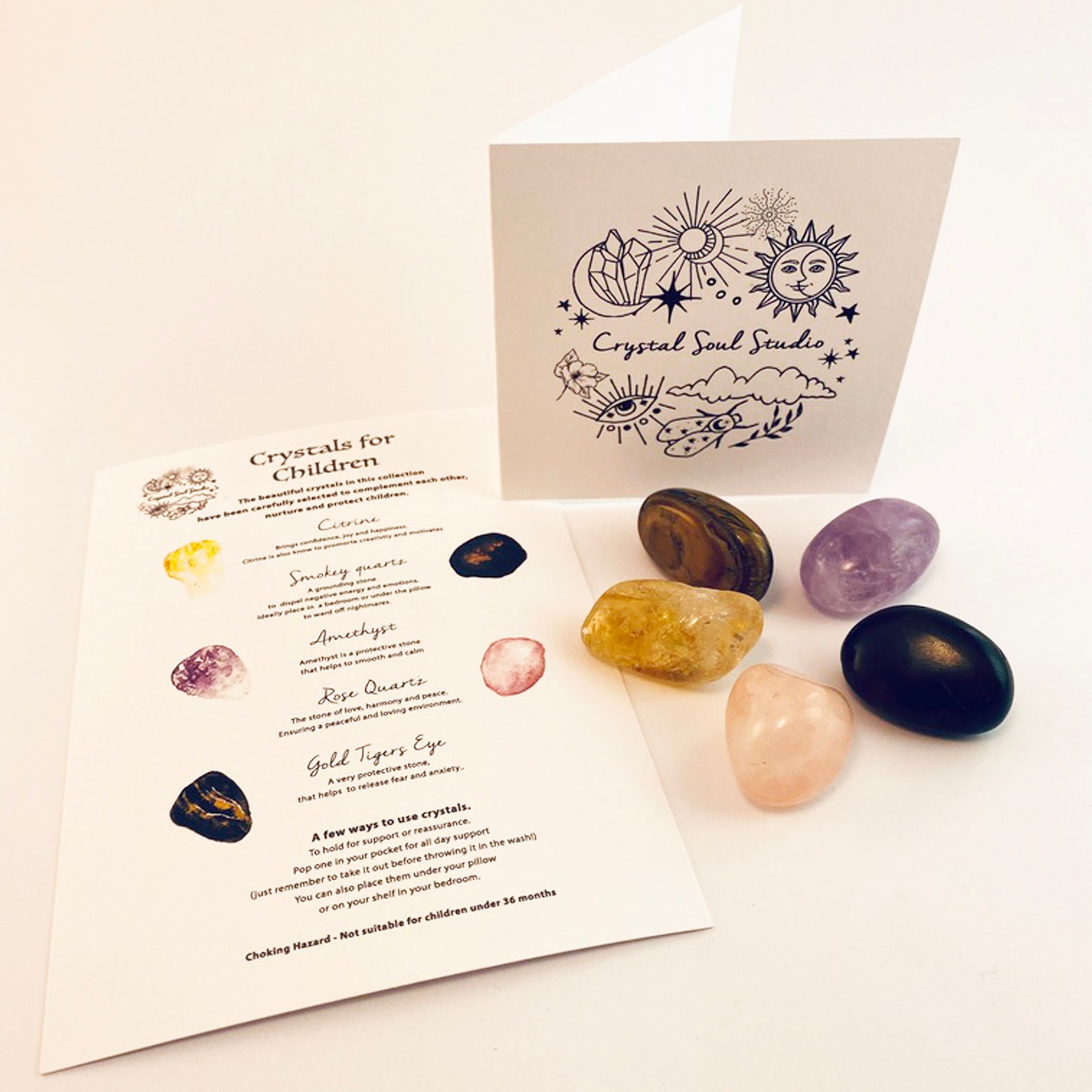 Crystals for Childrenchildren Crystal Set Reiki. Chakra - Etsy