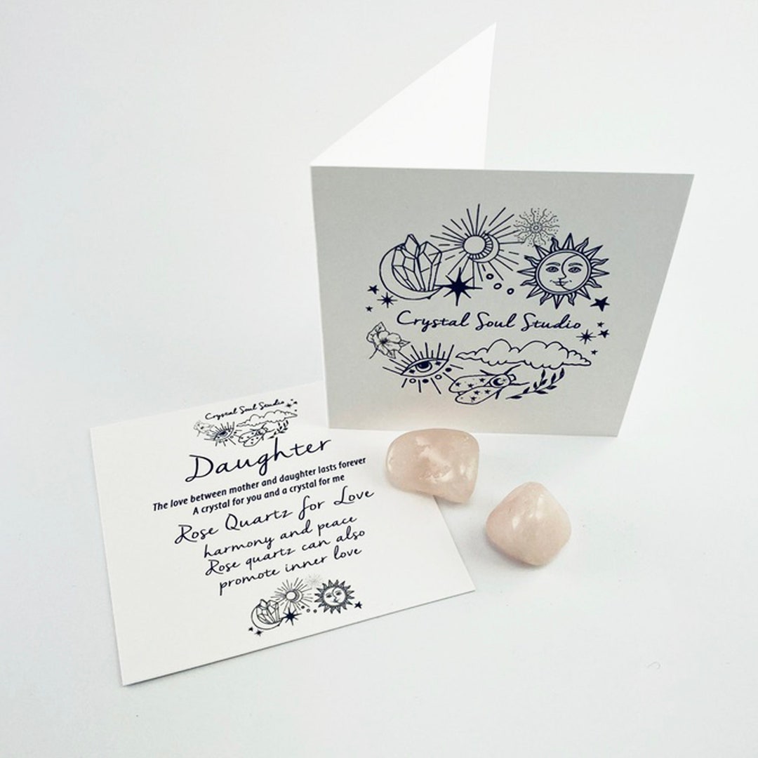 Daughter Crystal Set, Crystals for a Mother and Daughter, Daughter ...