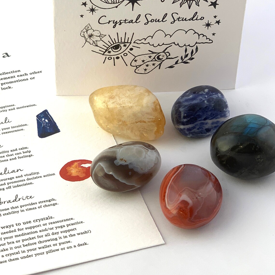 Crystals for a New Job New Job Crystals crystals for | Etsy