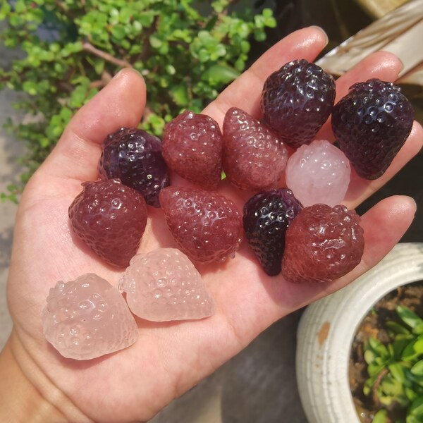 Crystal Strawberry - Etsy