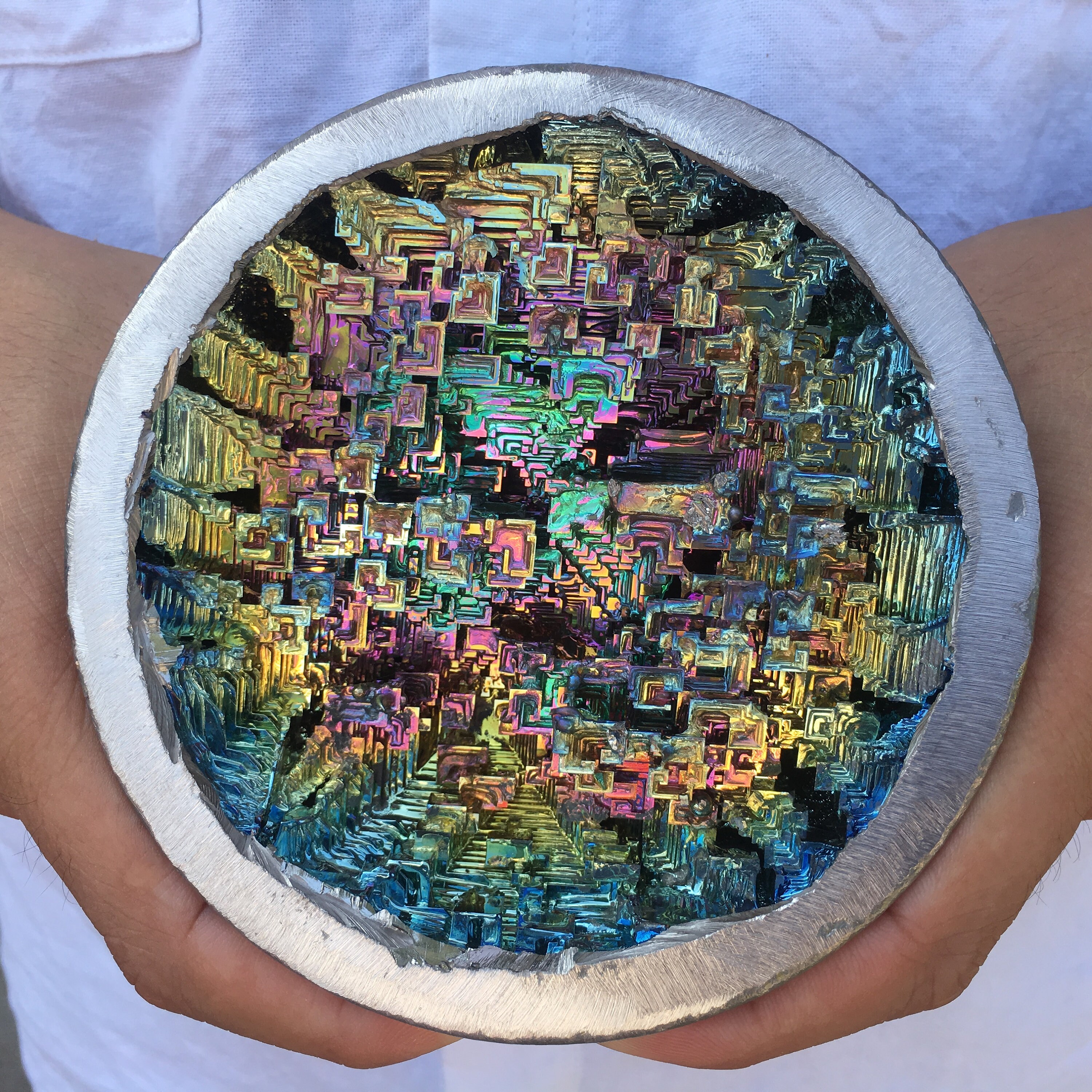 Natural Bismuth Crystals