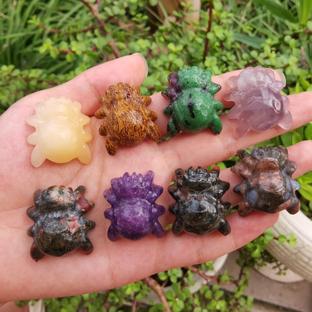 1PC Natural Quartz Crystal Spider,quartz Crystal Animal,crystal Gift ...