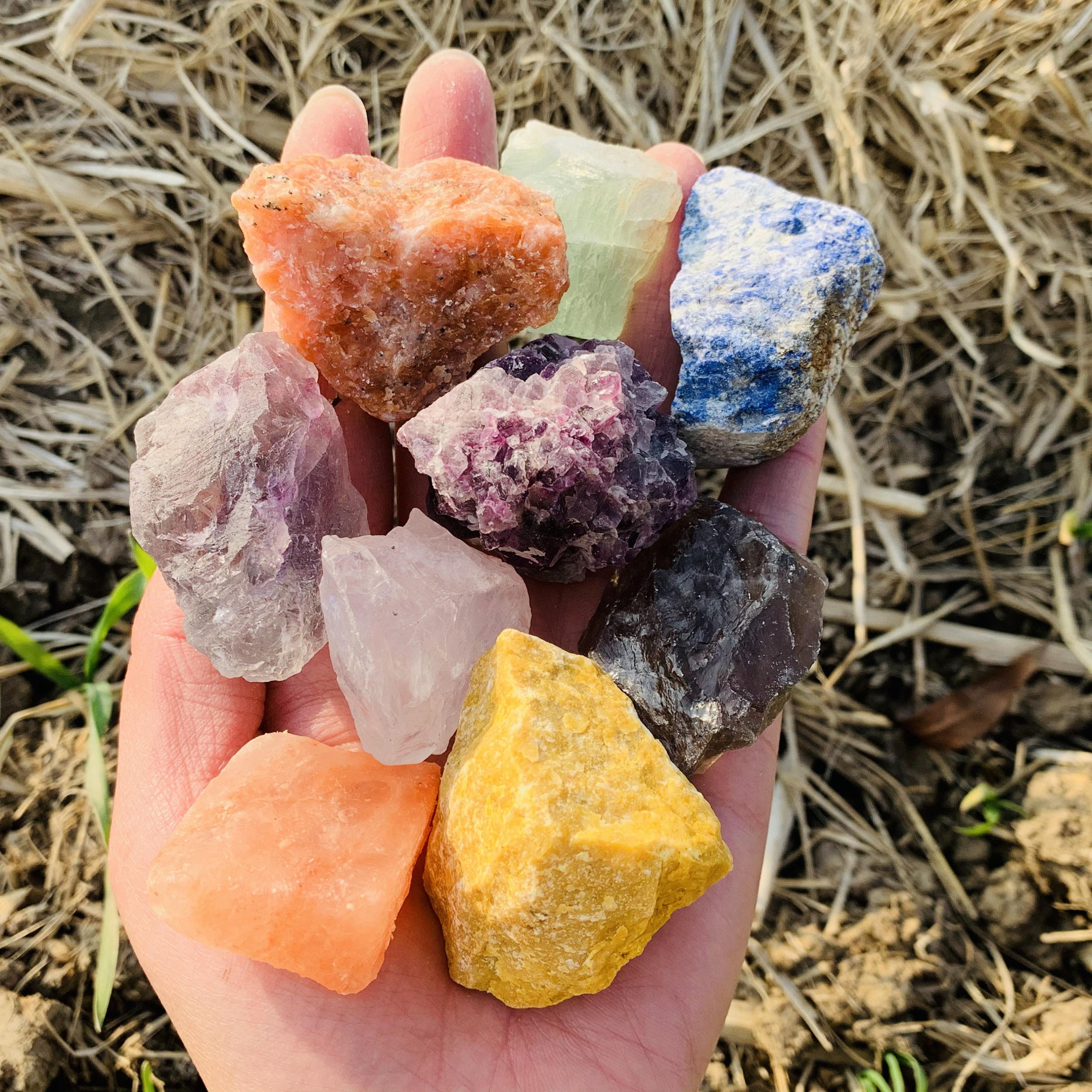 Natural Mix Quartz Crystal Rough Stonequartz Crystal - Etsy