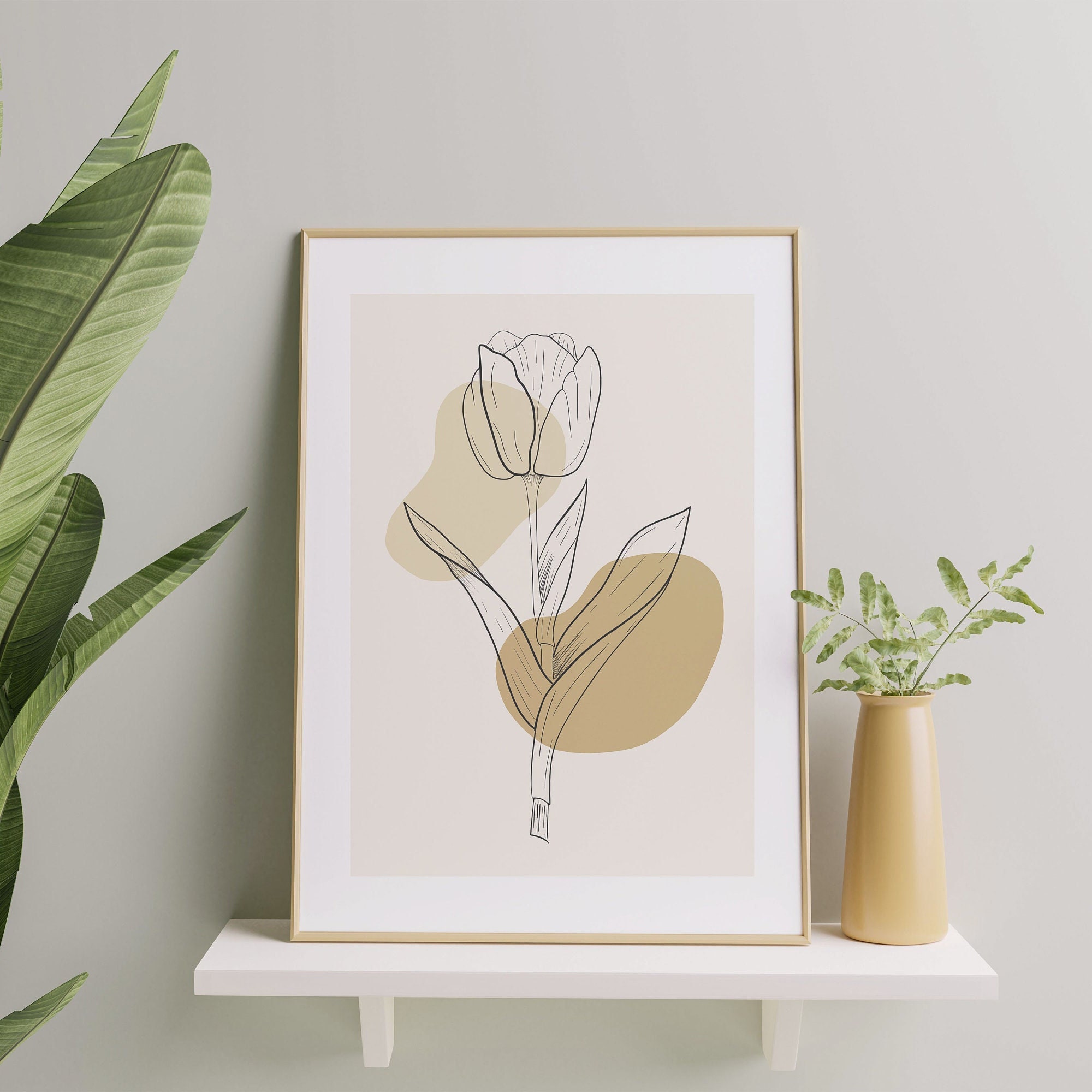 Line Drawing Flowersprintable Dijital Continuous Line Flower - Etsy